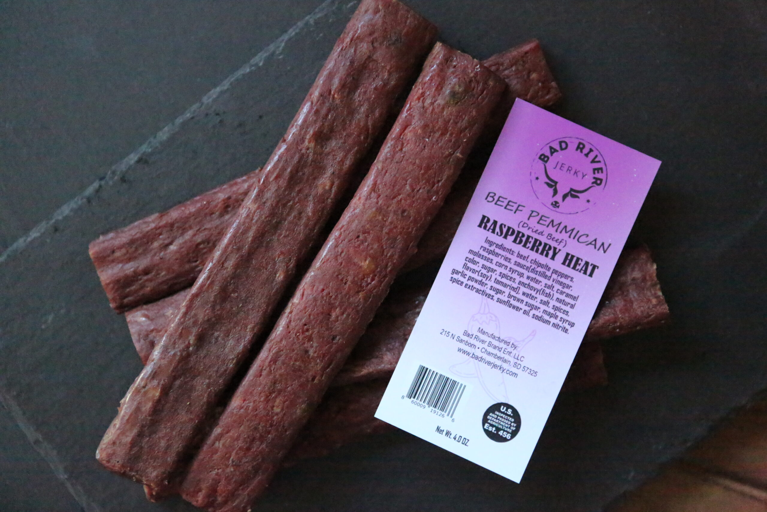 Bad River Beef Pemmican (Asst flavors) - South Dakota Popcorn Company